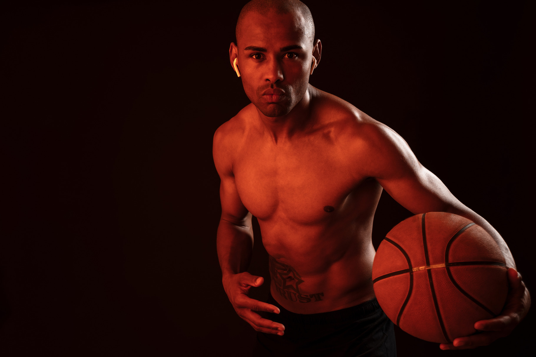 Closeup photo of afro american bask featuring man, male, and person, a ...