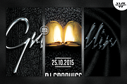 GOLD GRILLZ Flyer Template, a Flyer Template by WG DESIGN