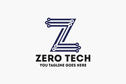 Zero Tech Logo, a Branding & Logo Template by Brandlogo