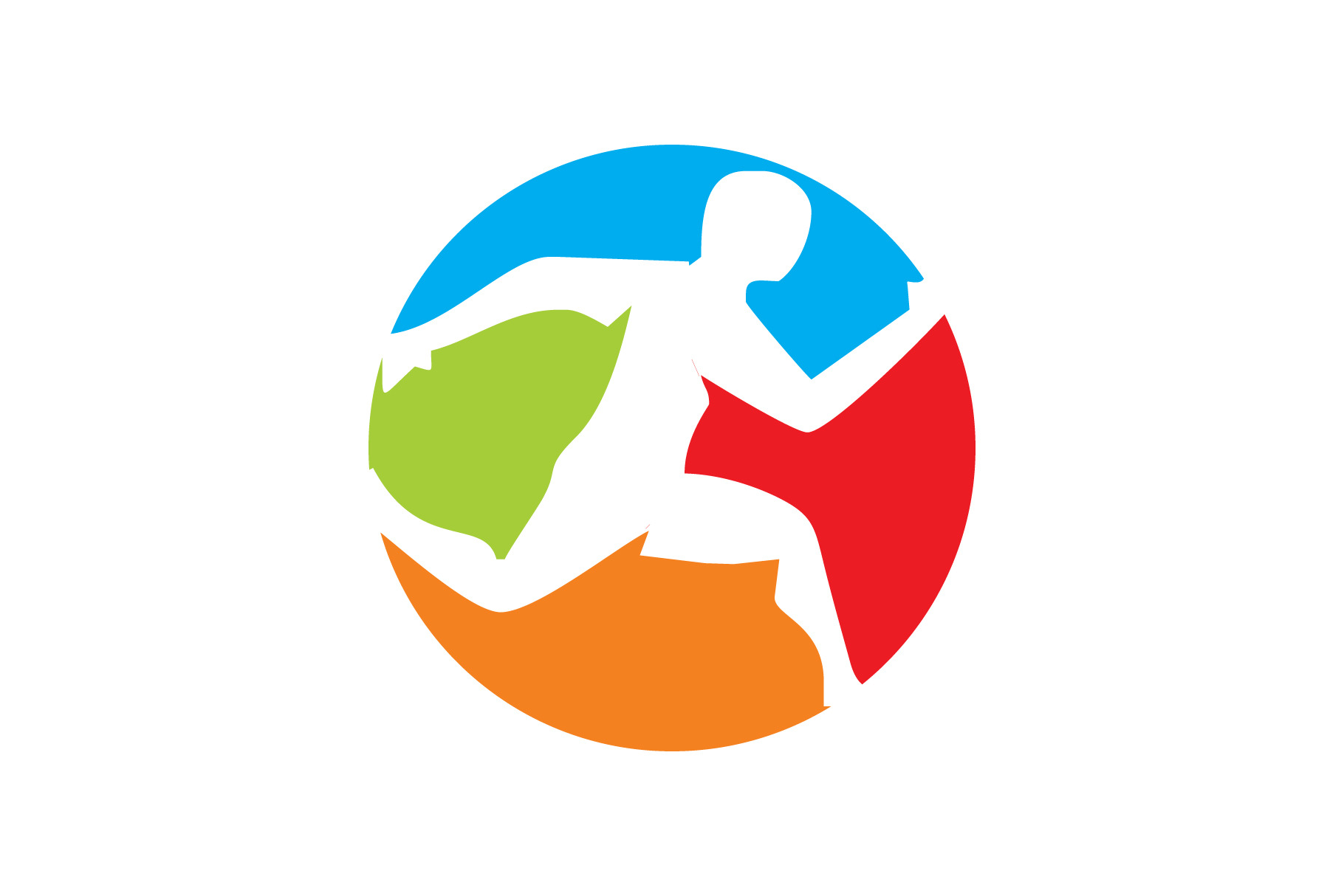 sprinter runner logo, a Branding & Logo Template by ZHR Creative