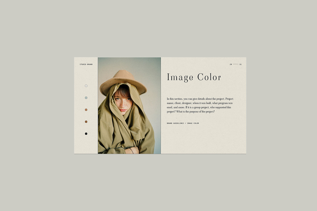 PANDORA I Brand Guidelines I Canva, a Magazine Template by Studio Brand
