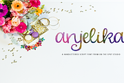 Anjelika, a Script Font by OnTheSpotStudio