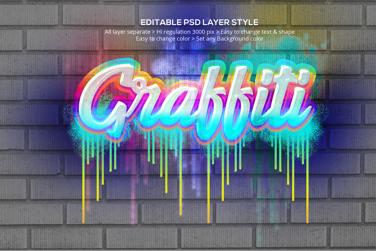 Photoshop Graffiti Text Effect