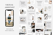 Virtual Assistant Instagram Post, a Social Media Template by ShopRShop