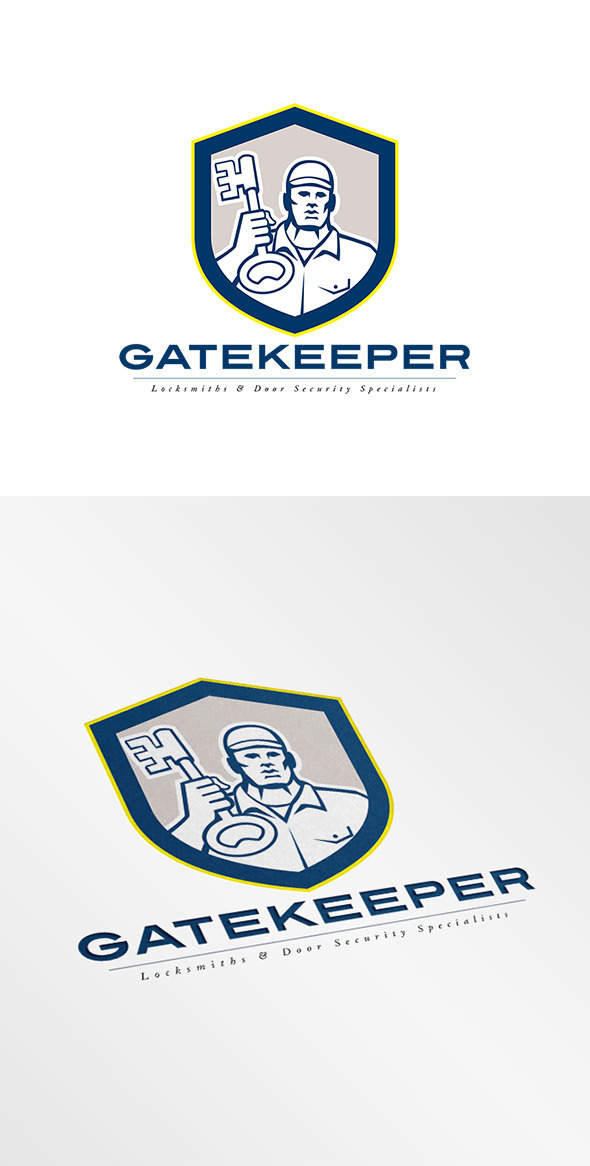 Gatekeeper Security Locks Specialist, a Branding & Logo Template by ...