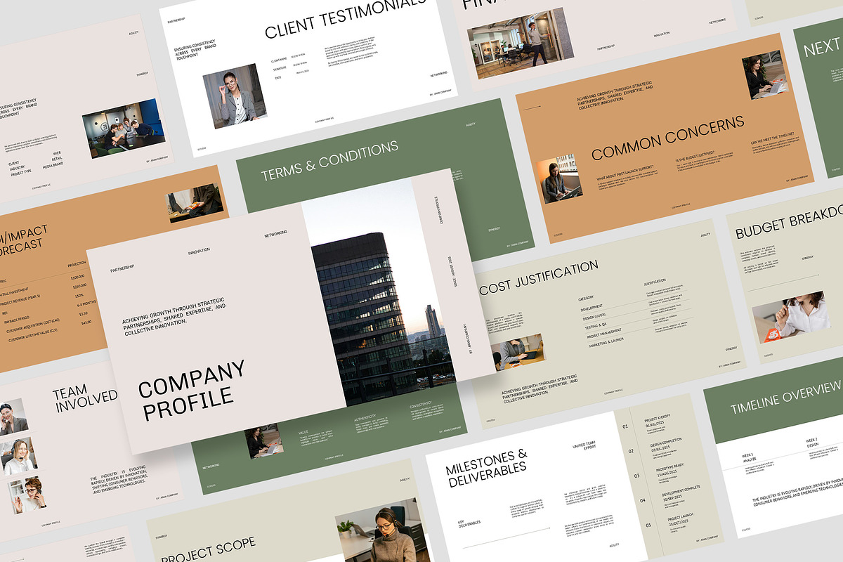Aran : Company Profile Keynote