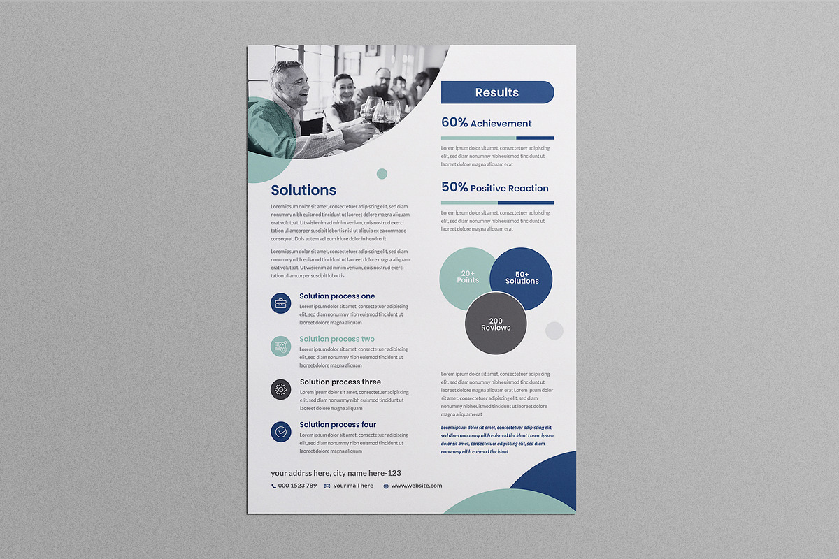 Case Study Flyer Template
