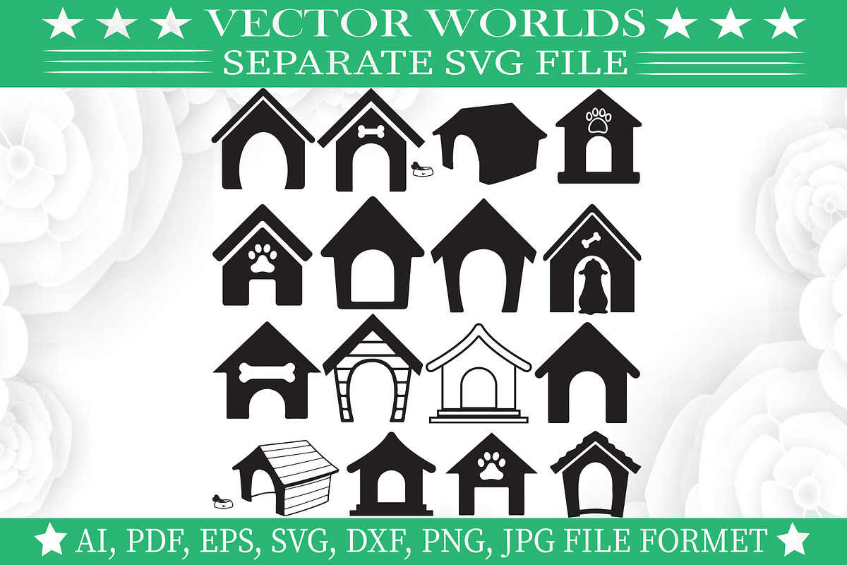 Dog House Svg, Dog, House Svg, an Object Graphic by VectorWorlds