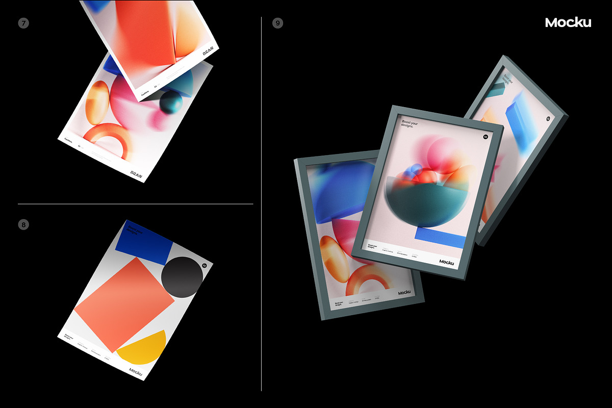 Art Gallery - Mockup Bundle, a Product Mockup by Mocku