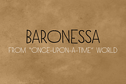 Baronessa Font, a Font by Juraj Chrastina