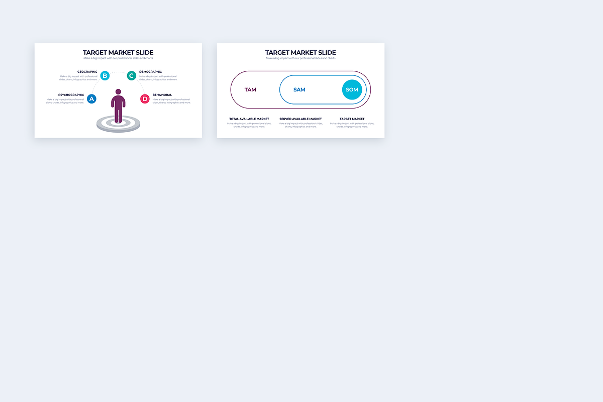 Target Market Illustrator Templates, a Presentation Template by Slidesmash