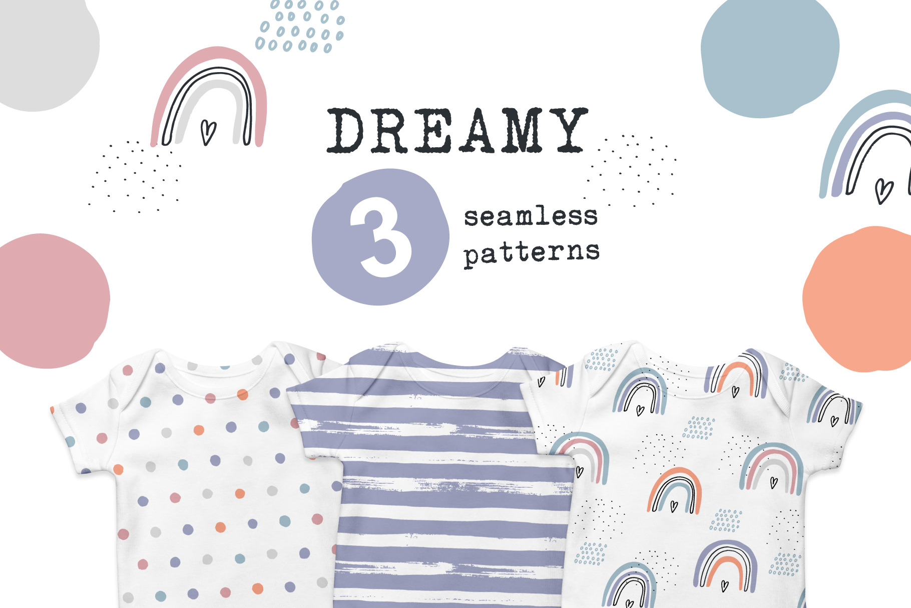 Dreamy patterns | Graphic Patterns ~ Creative Market
