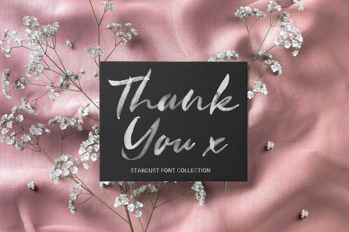 Stardust Font Collection, a Script Font by ReveryWorks