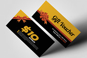 Multi Use Business Gift Voucher, a Card Template by Business Flyers