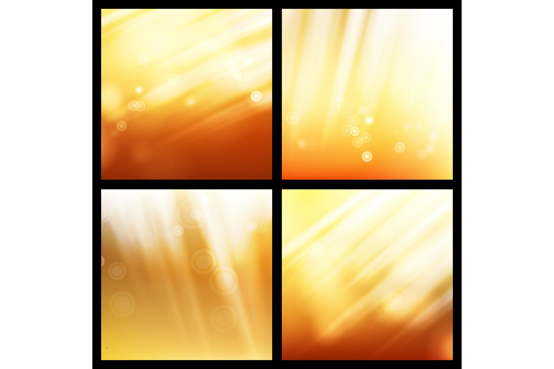 Sunlight Background Set Vector | Textures ~ Creative Market