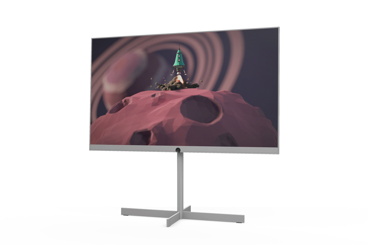 Screen Stand Mockup, a Print Template by PixelMockup