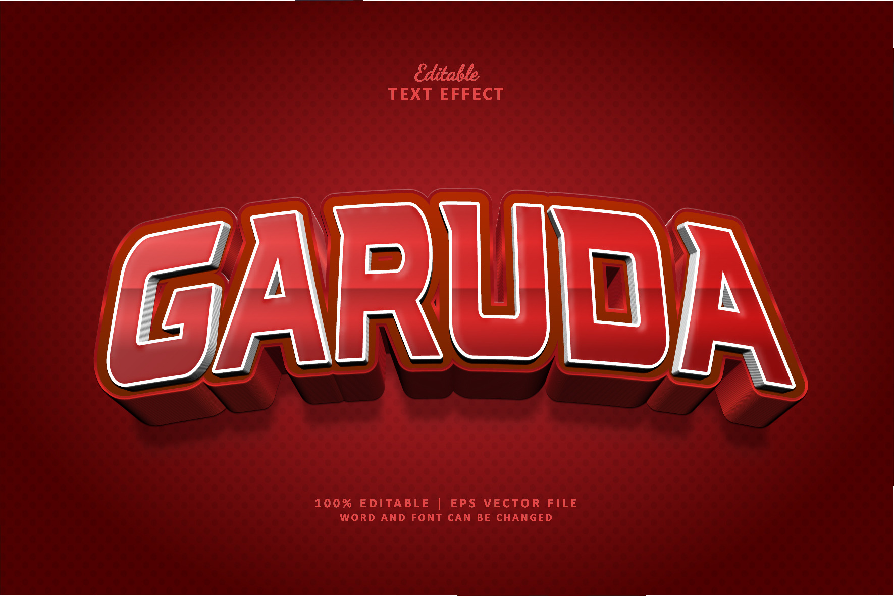 Text Effect Garuda Logo Game Esport, a Layer Style Add-On by Navy ...