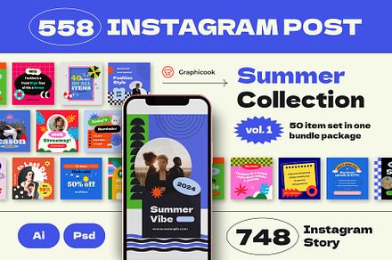 Instagram Masks Vol. 1 | Social Media Templates ~ Creative Market