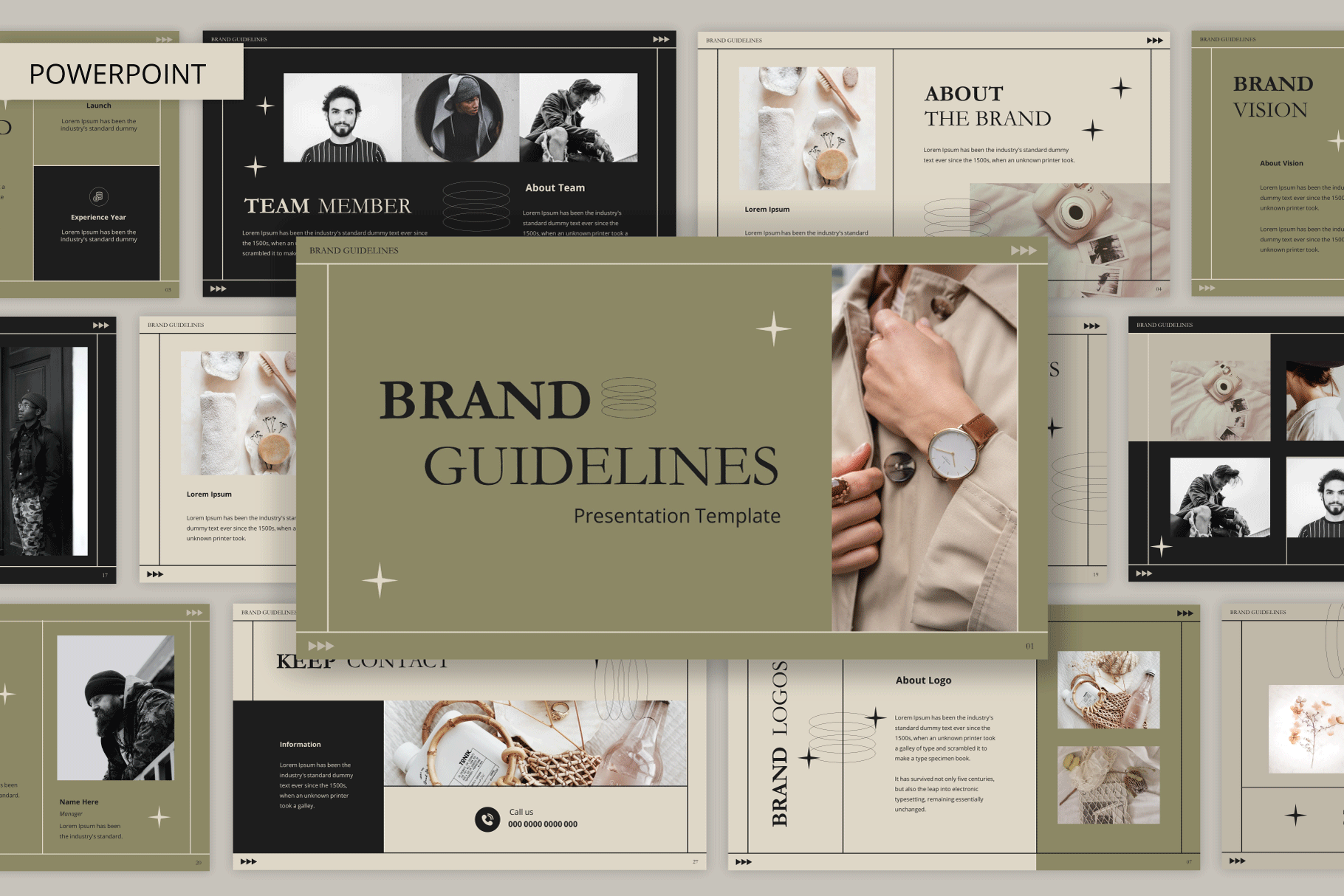 Okku Brand Guidelines Presentation | Creative Market