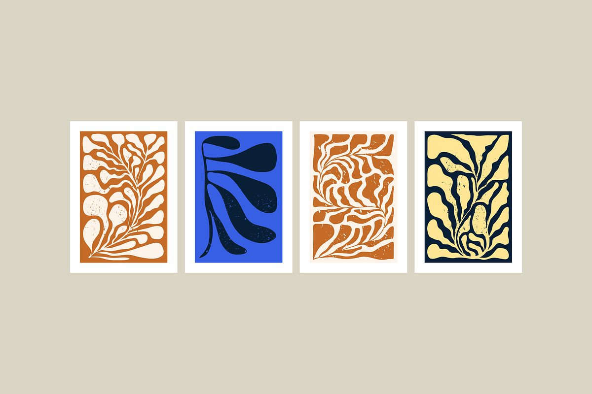 Abstract Botanical Wall arts