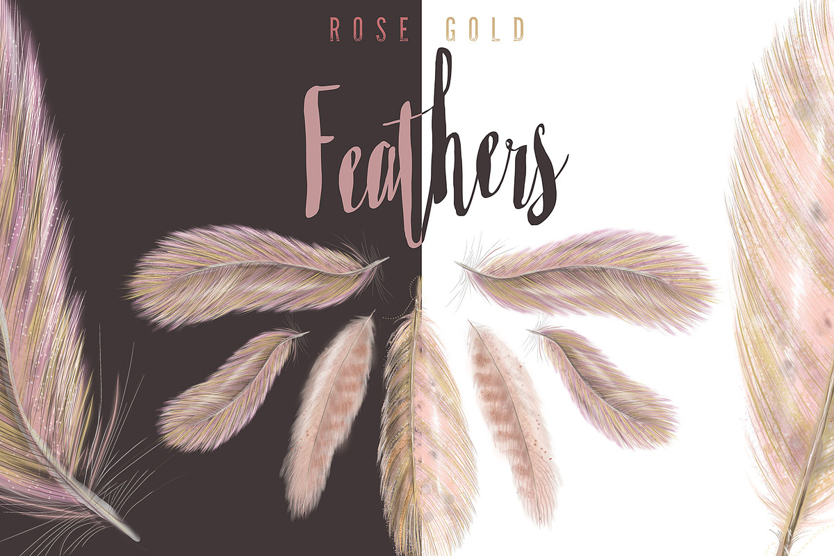 Art Deco Animals Rose-Gold and Blush, an Animal Illustration by ...