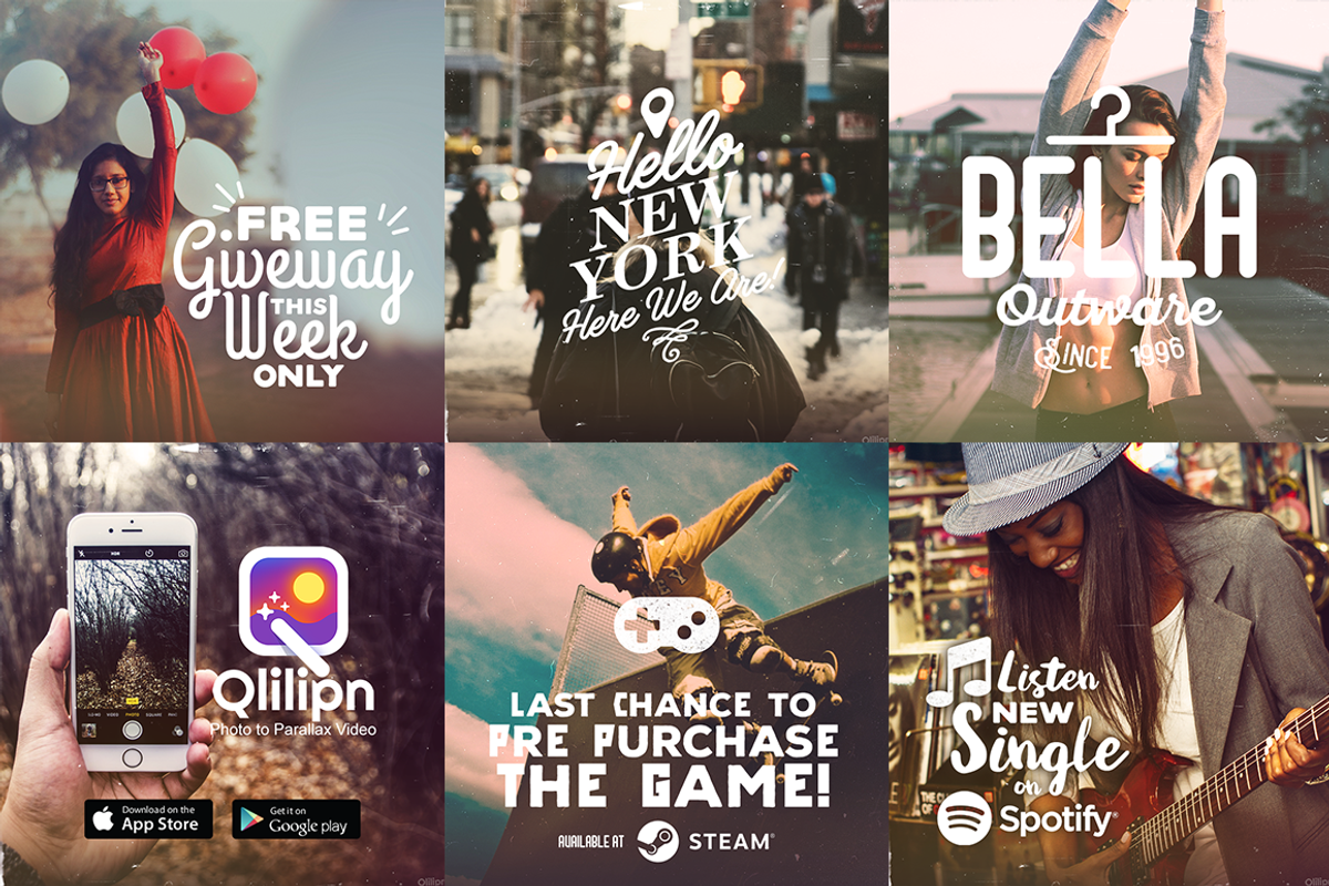 Qlilipn - Image to Parallax Video, an Action Add-On by Weirdsgn Store | Creative Market