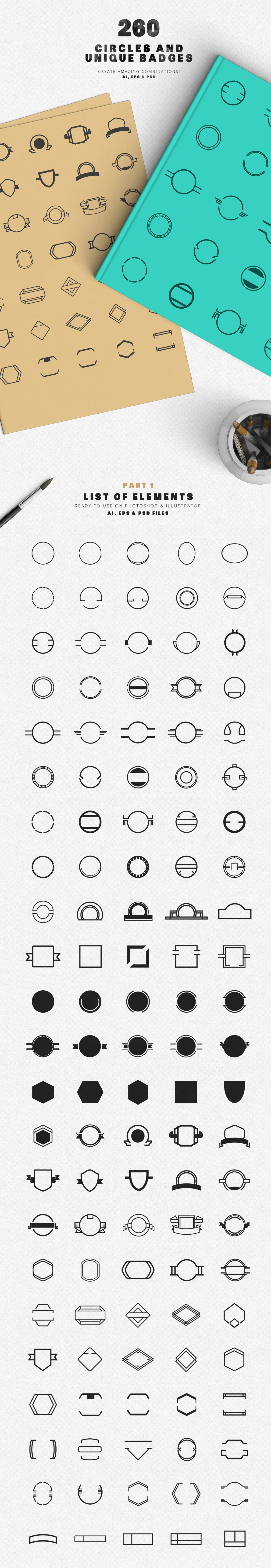 The Extensive Logo Creator | Branding & Logo Templates ~ Creative Market