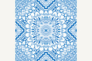 Vector blue pattern, a Decorative Illustration by IllustrationArtShop