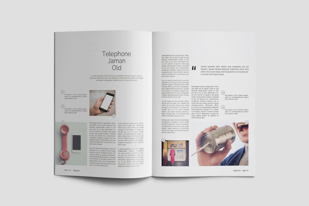 Simple Magazine, a Magazine Template by Alhaytar