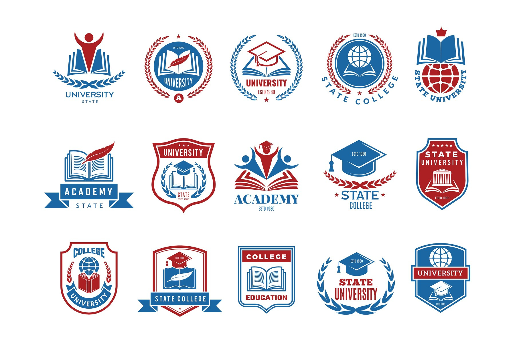 College emblem. School or university, a Background Graphic by Onyx