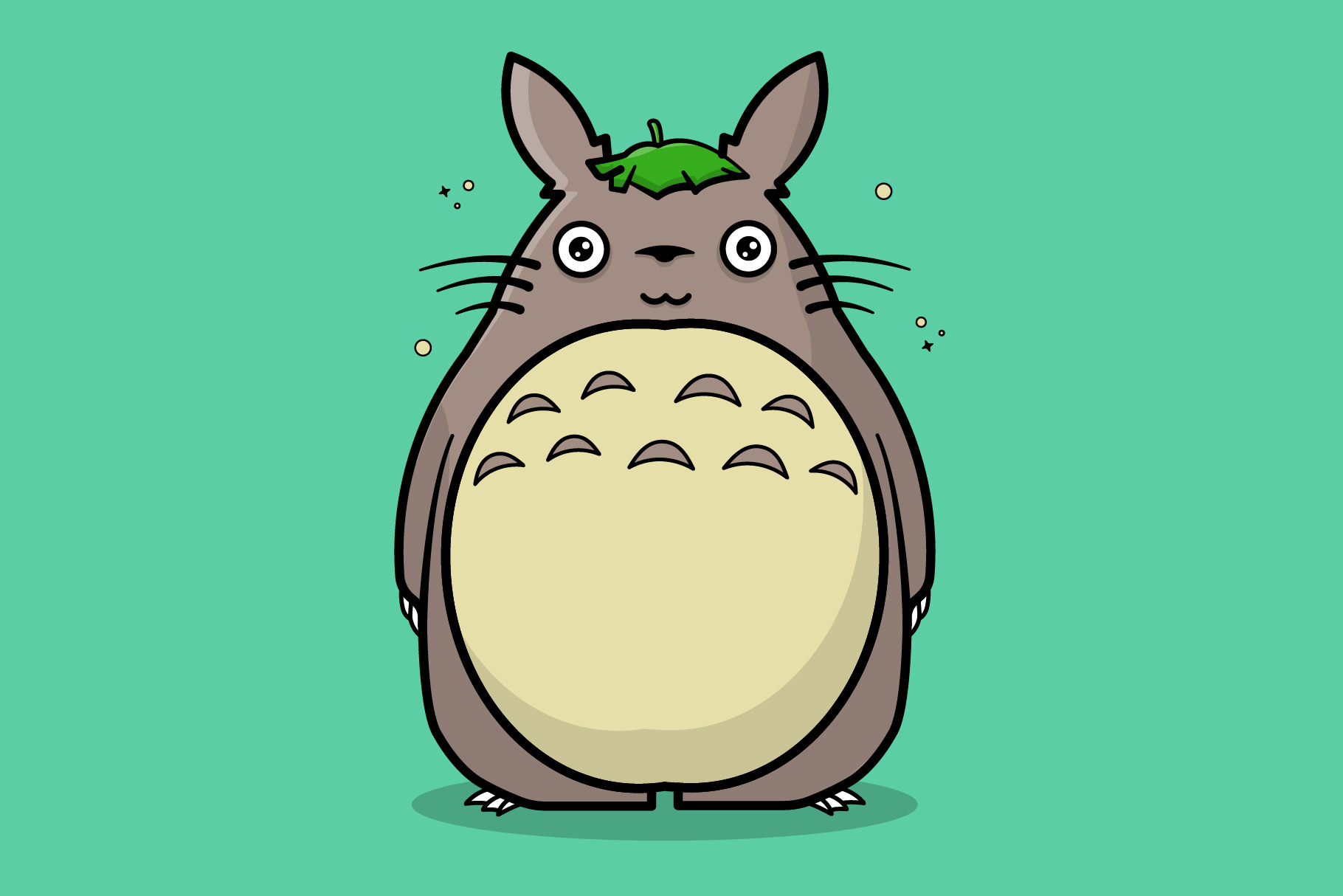 Totoro | Animal Illustrations ~ Creative Market