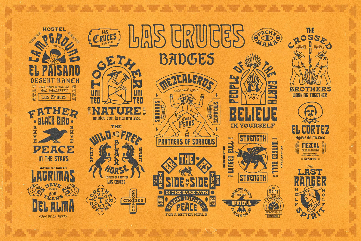 Las Cruces Font Collection