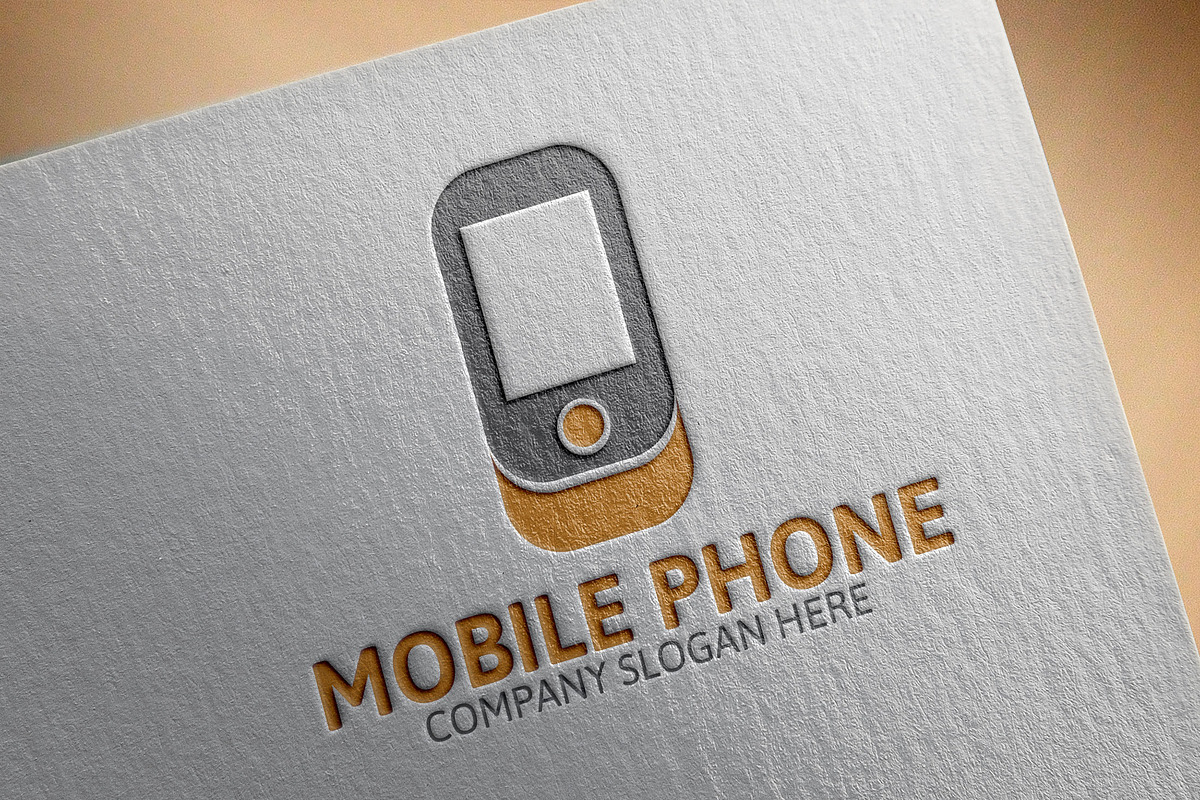 Mobile Phone Logo, a Branding & Logo Template by Josuf Media
