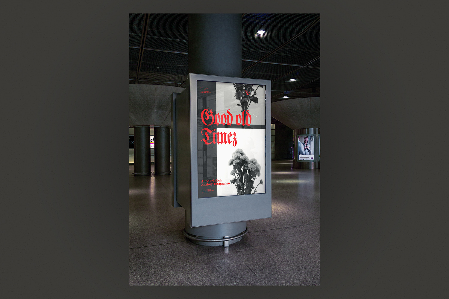 Mockup - Poster - Hall, a Print Template by Zetarrr