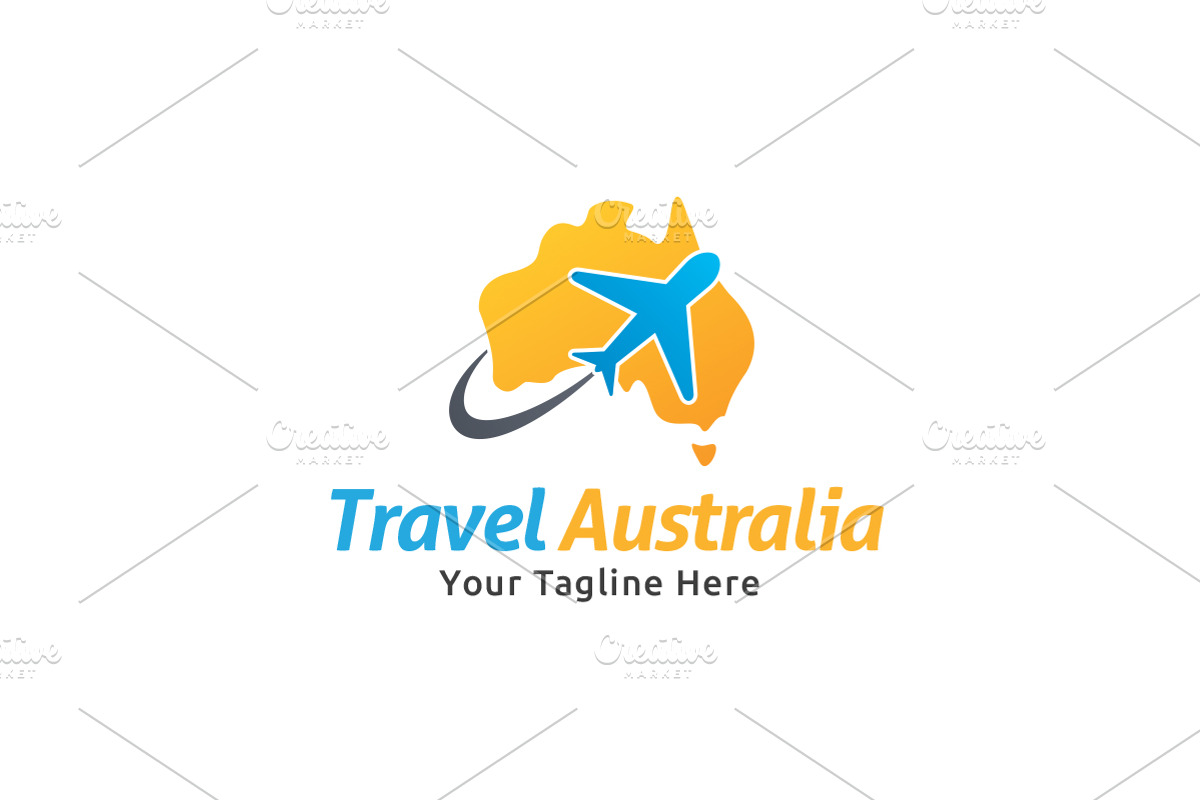 Travel Australia Logo, a Branding & Logo Template by Martin-Jamez