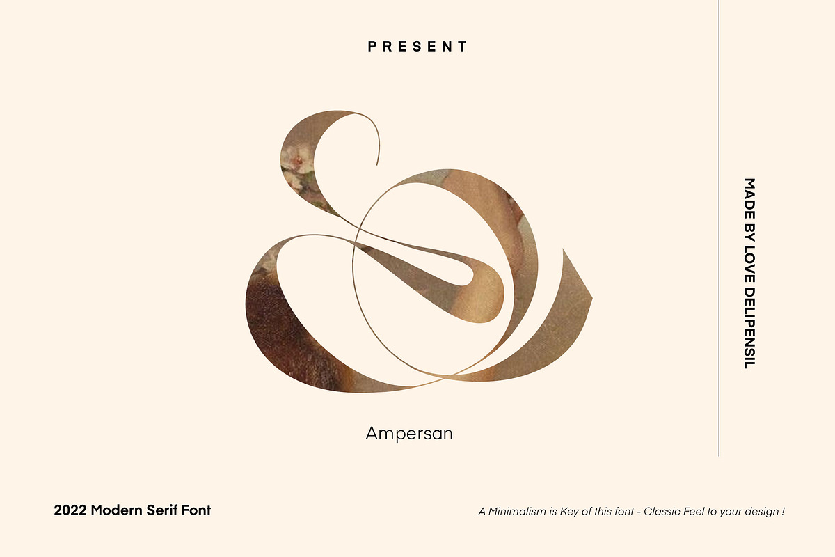 TBD - Modern Serif Typeface, a Serif Font by delipensil