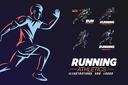 Running people, a Templates & Theme by DOBROGRAPH
