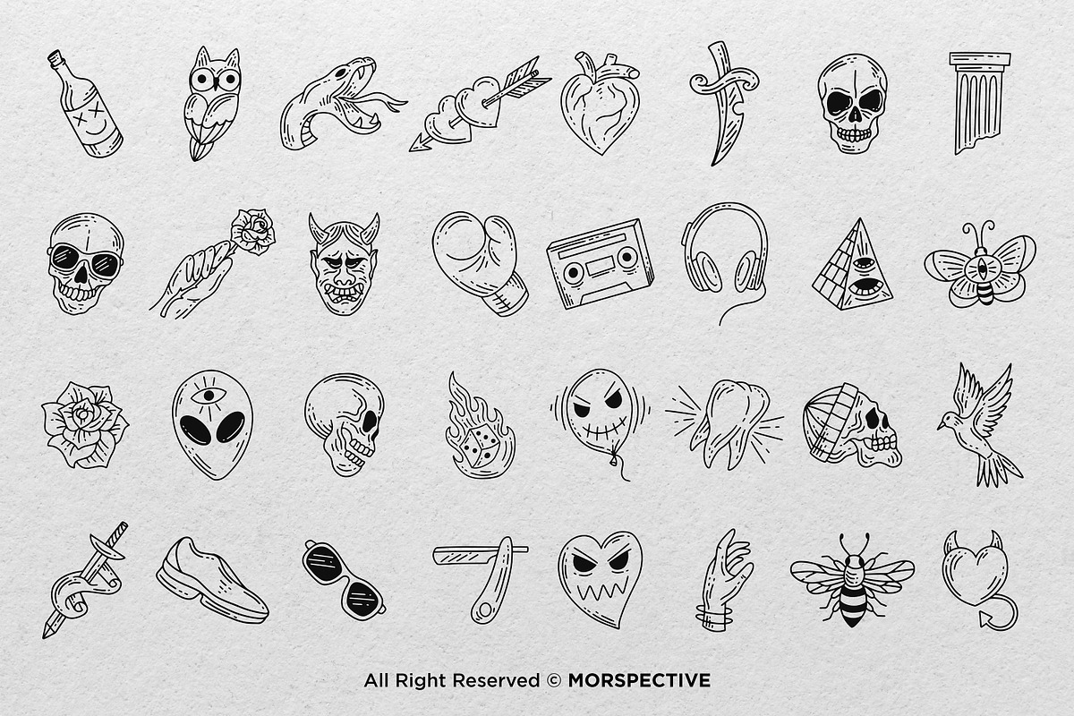 99 Dark Element silhouette Symbol, an Object Graphic by Morspective