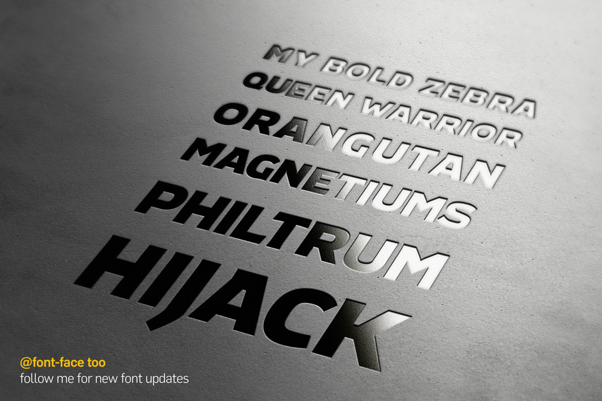 Atrek - Bold, Inline & Cutline, a Sans Serif Font by Stypeface