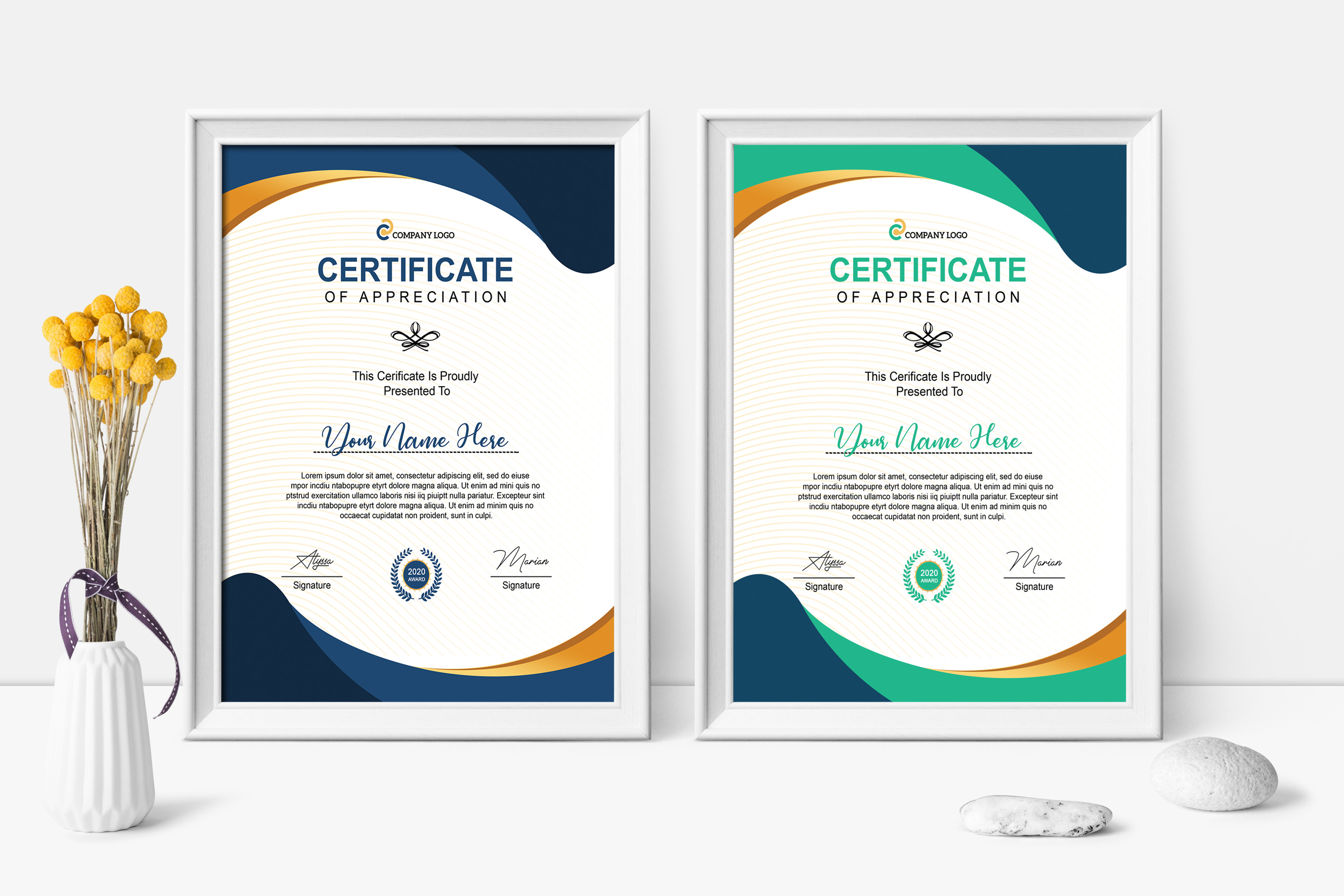 Certificate Template, a Stationery Template by Ultimate Template Shop