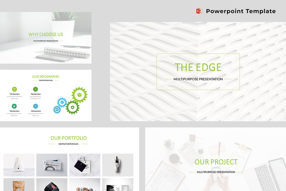 The Edge - Powerpoint Template, a Presentation Template by Incools ...