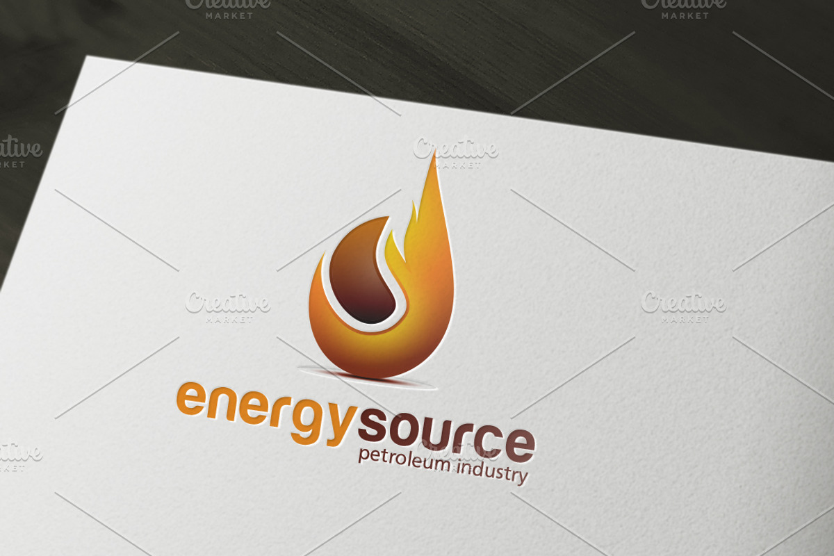 Petroleum and Gas Energy Logo, a Branding & Logo Template by NasirGrfx