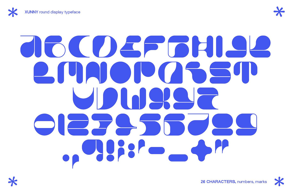 XUNNY Bold Display Typeface, a Font by MDP TYPEFACES