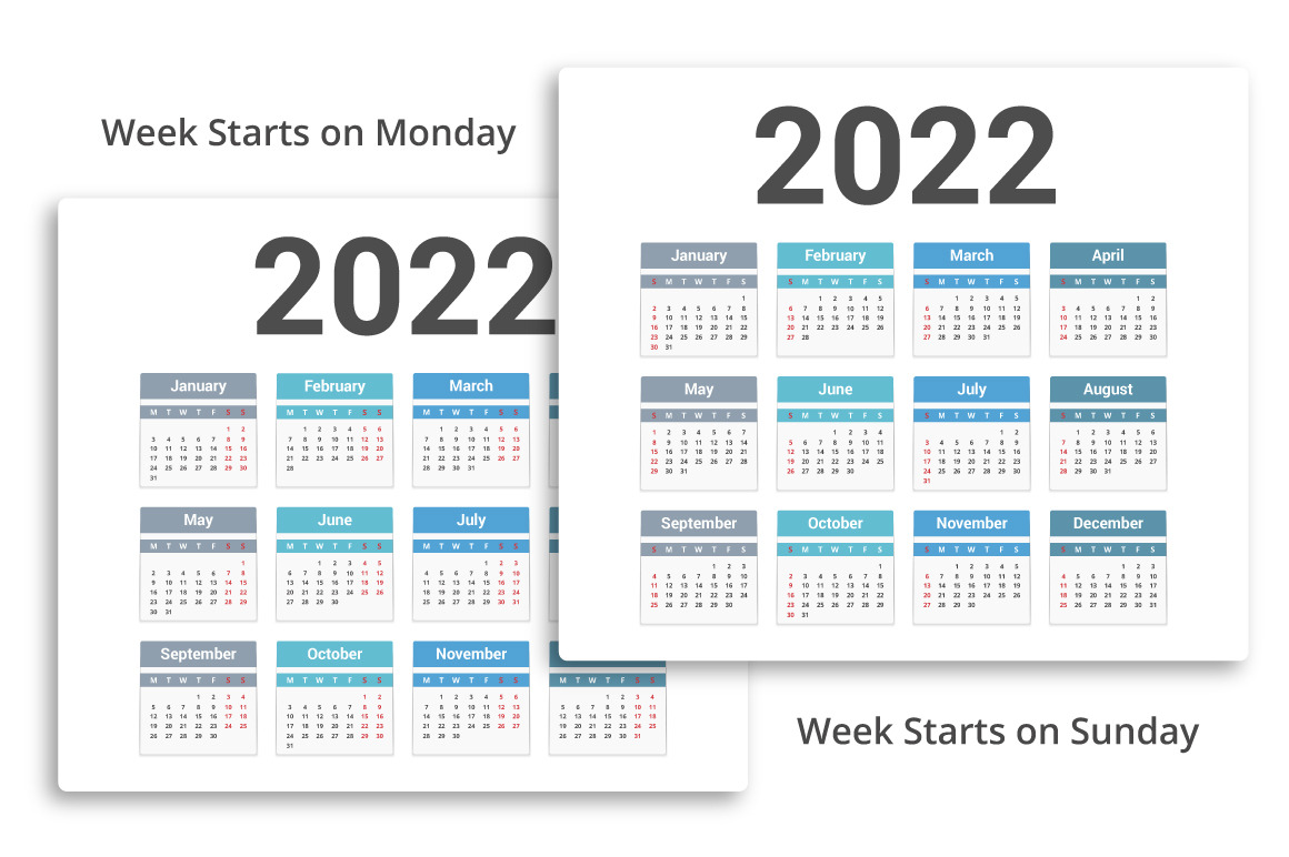 2022 Calendar, a Graphic by PixMarket