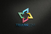Triangle Star Logo, a Branding & Logo Template by essegraphic