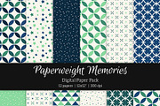 Patterned Paper - Northern Lights, a Pattern Graphic by Paperweight ...