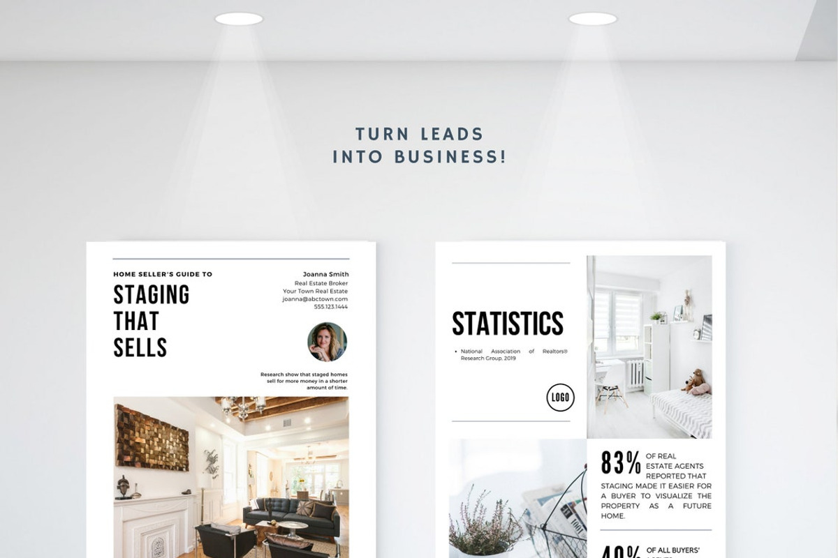 Home Staging Guide Flyer CANVA | Creative Market