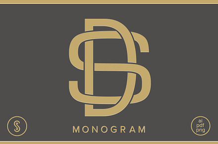 BN Monogram NB Monogram, an Illustration by Shuler Studio