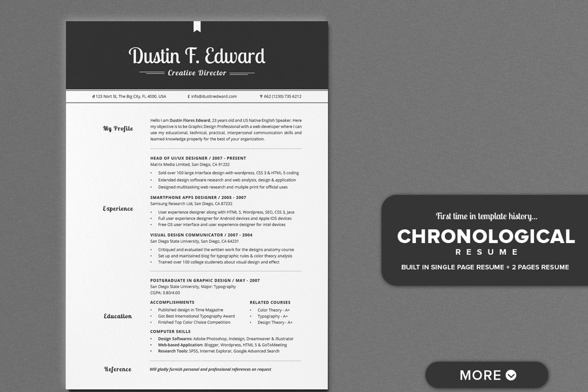 All in One Elegant Resume CV Pack, a Resume Template by SNIPESCIENTIST