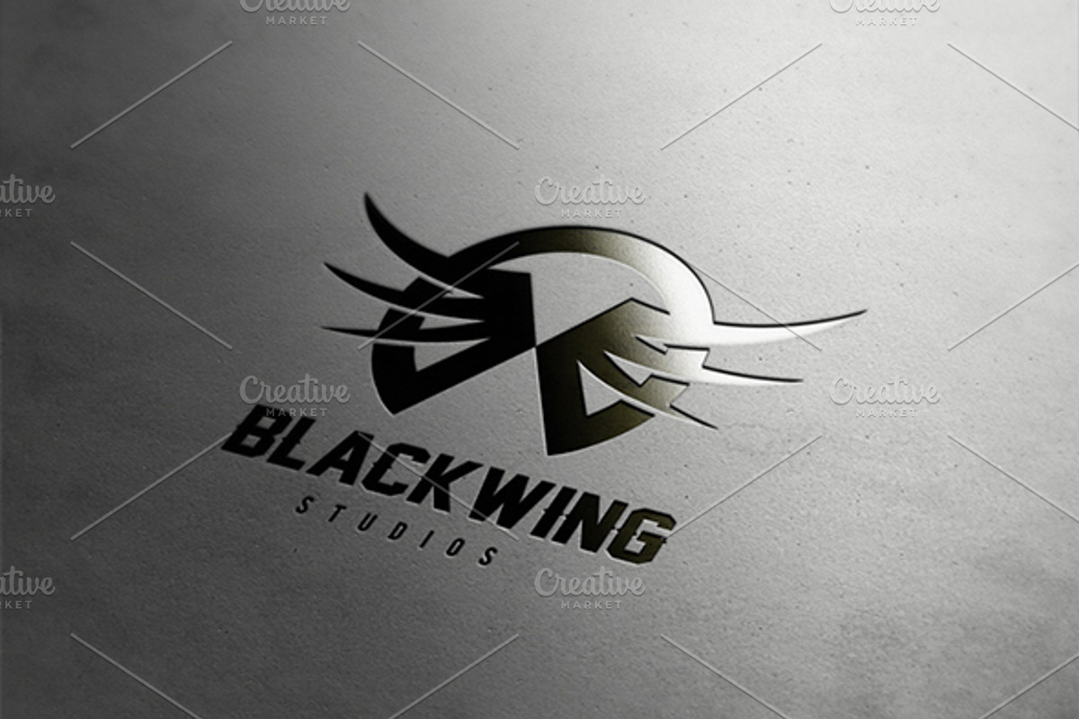 Black Wing, a Branding & Logo Template by Vectorwins Premium Shop
